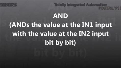 Plc Programming Tutorial Tia Portal 11 Word Logic Operations Part 12 Youtube