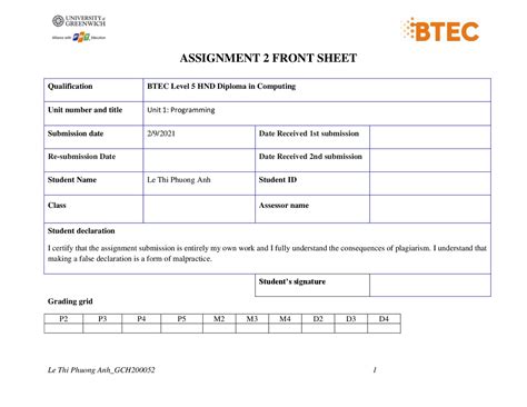 Assignment2 For Programing C Sharp Language Docsity