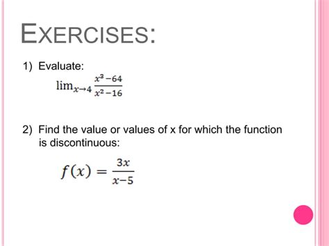 Limits Of Functions Pptx Physics Science