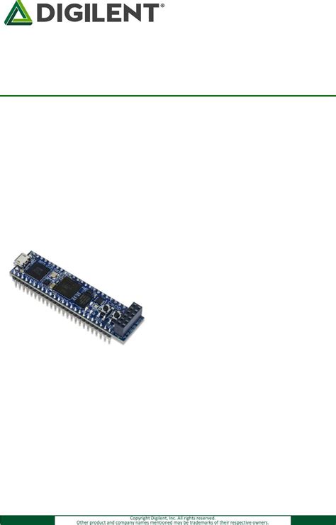 Cmod A7 Reference Manual Datasheet By Digilent Inc Digi Key Electronics