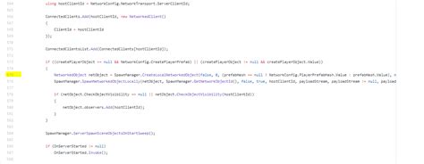 Startclient Stopclient Starthost Nullreferenceexception