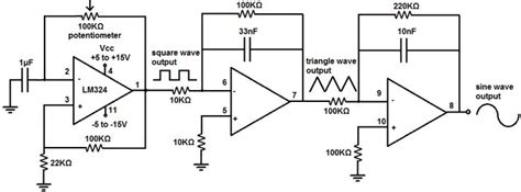 Lm324 Oscillator Schematic