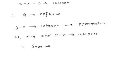 Solved Let R Be The Relation On The Set Of Real Numbers Defined By Xry