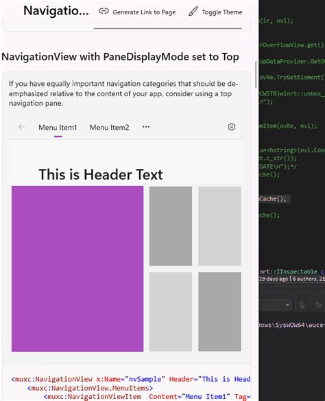 Navigationview Topnav Not Yet Rendered Overflow Items Showing Up Due To Resizing Have Wrong