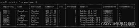 Sql教程:创建存储过程与触发器实现员工数据操作及参照完整性 Csdn博客 Sql教程:创建存储过程与触发器实现员工数据操作及参照完整性 Csdn博客