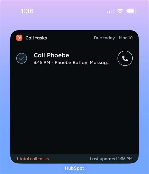 Add Hubspot Widgets To Your Mobile Home And Lock Screen