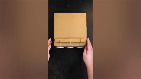 골판지로 못 만드는 건 없는 거 같아요 Diy 골판지 공예품 Youtube