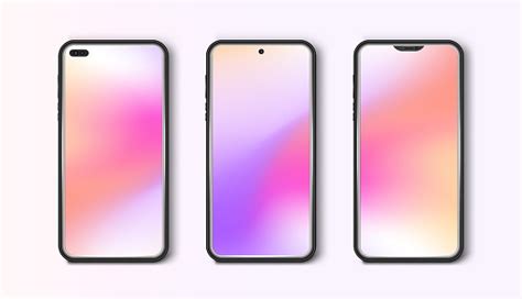 스마트 폰 모형 장치 Ui 인포 그래픽 또는 프리젠 테이션 디자인을위한 프리젠 테이션을위한 Ux 모형 벡터 디자인 Brand