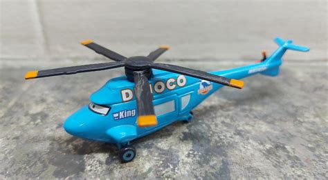 Dinoco Helicopter Mattel Disney Pixar Cars Diecast Series Hobbies