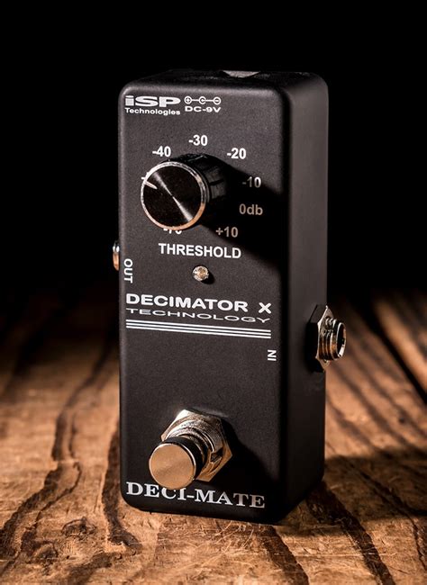 Isp Technologies Deci Mate Micro Decimator Noise Gate Pedal Isp Technologies Deci Mate Micro Decimator Noise Gate Pedal