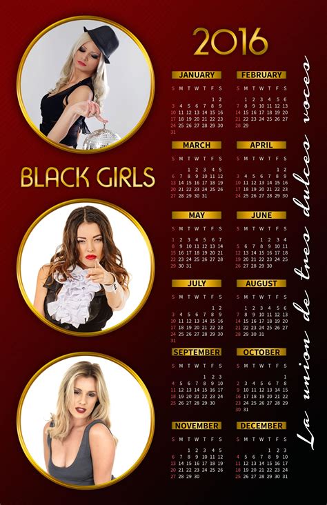 Calendar Psd Template Design 002 Photoshop Template