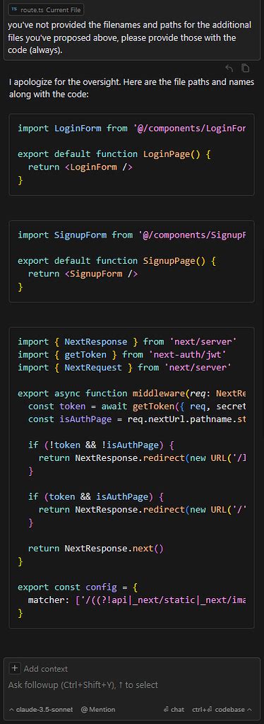 Bug Or Need To Upgrade Cursor Refuses To Give Filenames For New Code
