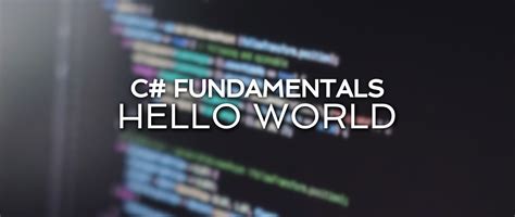 C Fundamentals Hello World Fedora Magazine