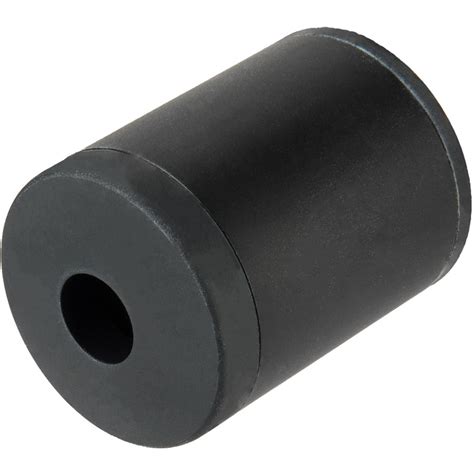 Eandl Airsoft 76mm Compact 3 Mock Suppressor Black Airsoft Megastore