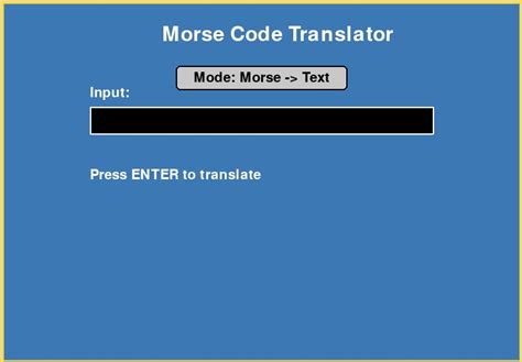 Morse Code Translator App Using Tkinter In Python With Source Code