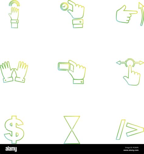 Hands Pointer Arrows Directions Signs Ui User Interface