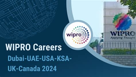 Wipro Hiring 2024 Dubai Uae Usa Ksa Uk Canada