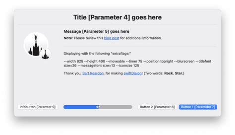 Display Message Via Swiftdialog 006 Rjamf