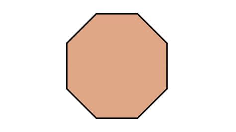 How To Draw Octagon Step By Step Hand Of Art