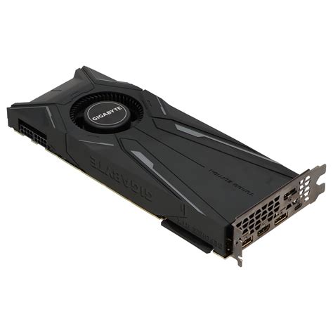 Gigabyte Geforce Rtx 2080 Ti Turbo 11g 1x Hdmi 3x Dp Rev 1 0 Gv N208tturbo 11g