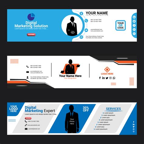 11pcs Fully Editable Linkedin Corporate Business Cover Banner Design