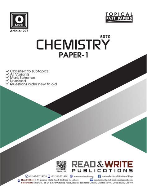 chemistry paper 1 topical unsolved mcqs pdf precipitation chemistry chlorine