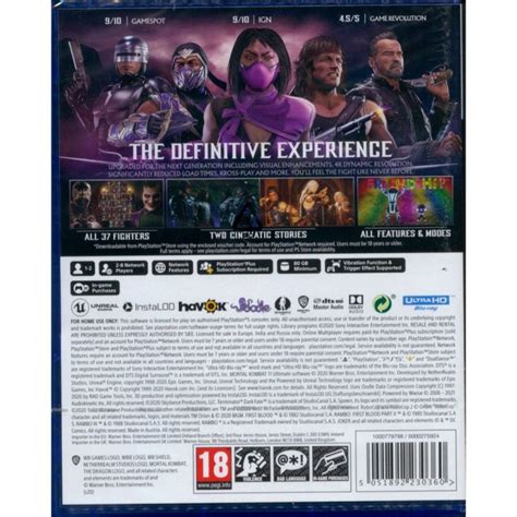 【一起玩】ps5 真人快打 11 終極版 英文歐版 Mortal Kombat 11 Ultimate Yahoo奇摩拍賣
