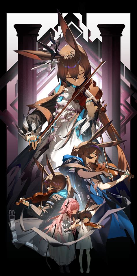 Amiya And Theresa Arknights Drawn By Vcat Danbooru