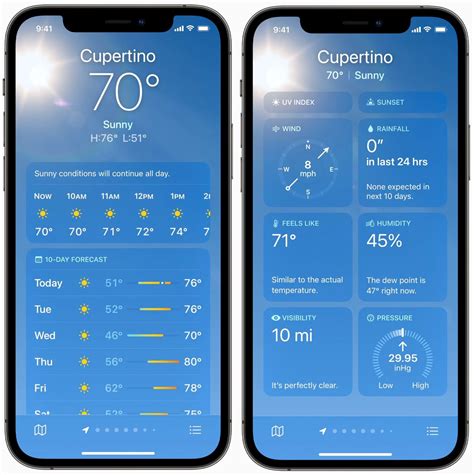 Apple Reveals Redesigned Weather Ios App With Dark Sky Like