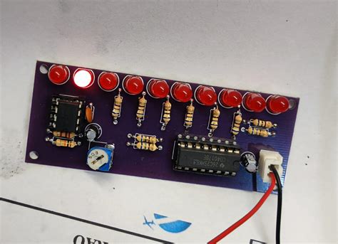 Sequential Led Flasher Using Ic 4017 And 555 Xtronic
