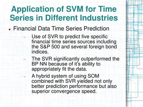 Ppt Time Series Prediction Using Support Vector Machine A Survey By