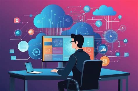 Business Man Or Engineer Use Ai Or Artificial Intelligent Conceptcloud