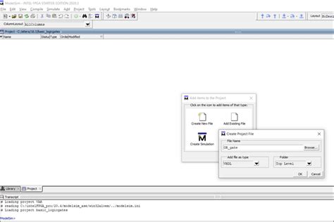 Implementation Of Basic Logic Gates Using Vhdl In Modelsim Write Vhdl