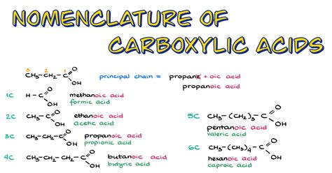 Nomenclature Of Carboxylic Acids — Organic Chemistry Tutor