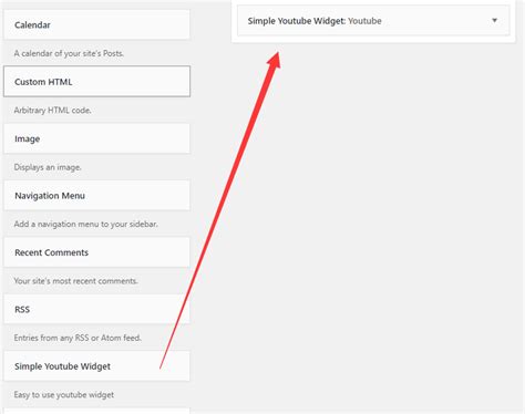 Minimalist Youtube Player Widget For Wordpress Wp Missing