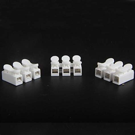 Buy 30Pcs Ch 3 Wire Connector Terminal 3 Push Wire Terminal Block Quick Wire Connectors Online