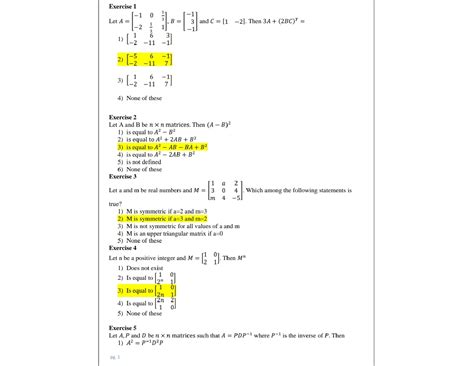 SOLUTION Linear Algebra Studypool