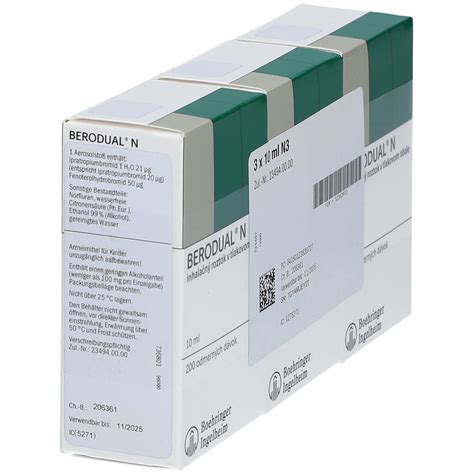 Berodual N Dosieraerosol 3x10 Ml Mit Dem E Rezept Kaufen Shop Apotheke