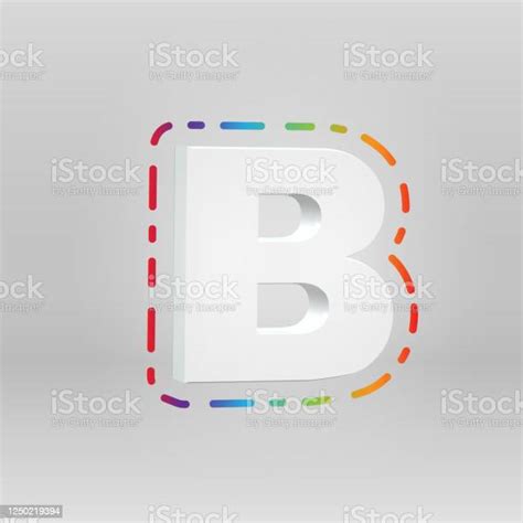 화려한 배경 벡터 일러스트레이션이 있는 글꼴 세트의 3d 문자 3차원 형태에 대한 스톡 벡터 아트 및 기타 이미지 3차원