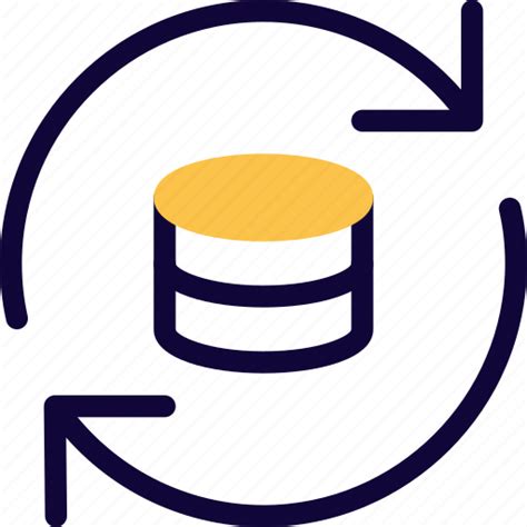 database refresh cloud server icon download on iconfinder