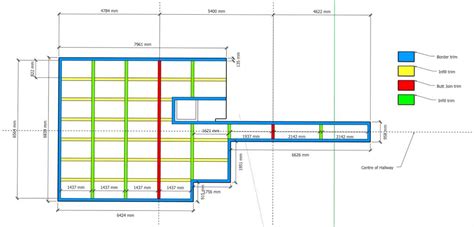 How To Create A DIY Grid Ceiling Intrim Mouldings