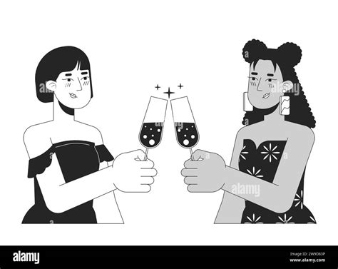 White Black Lesbians Stock Vector Images Alamy