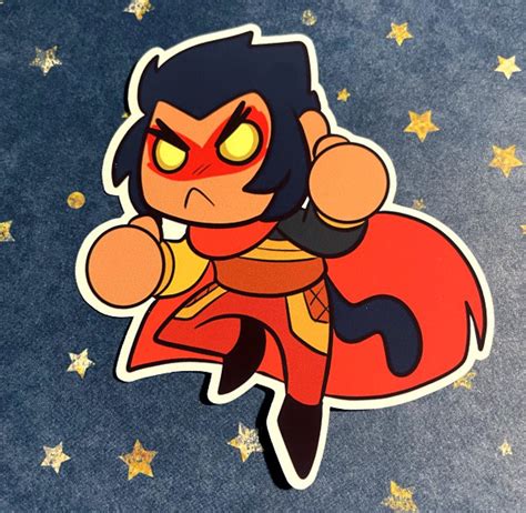 Lmk Cute Chibi Matted Stickers Etsy