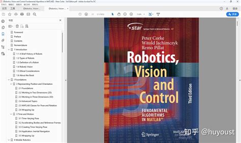 Robotics Vision And Control Fundamental Algorithms In Python 知乎
