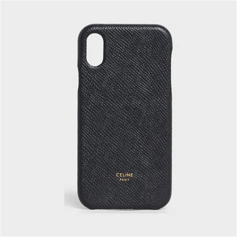 思琳celine 女士 Iphone X和iphone Xs粒面小羊皮手机保护套 10c413bk638no 小迈步海淘品牌官网