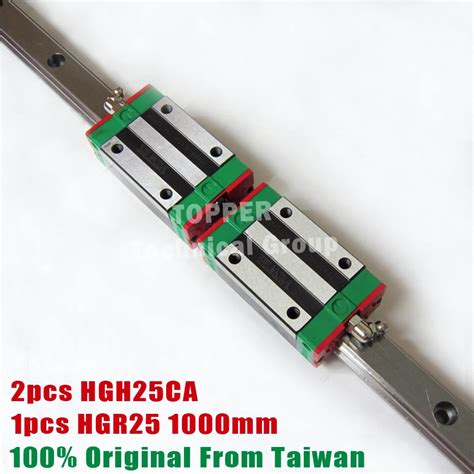 HIWIN HGH CA Slide Block With Mm Linear Guide Rail HGR For CNC Parts HGH