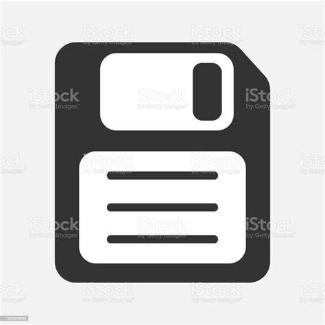 플로피 디스크 드라이브 아이콘 아이콘 격리 평면 디자인 벡터 일러스트를 저장합니다 저장 아이콘에 대한 스톡 벡터 아트 및 기타