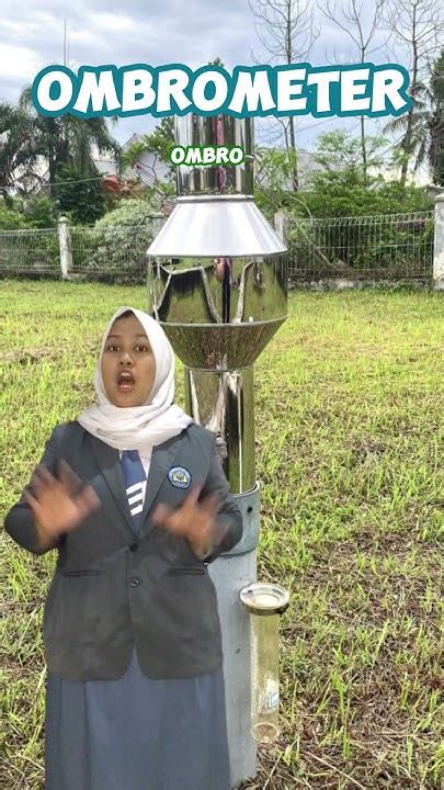 Alat Ukur Fisika Ombrometer 💥💯 Shorts Fisika Curah Hujan Air