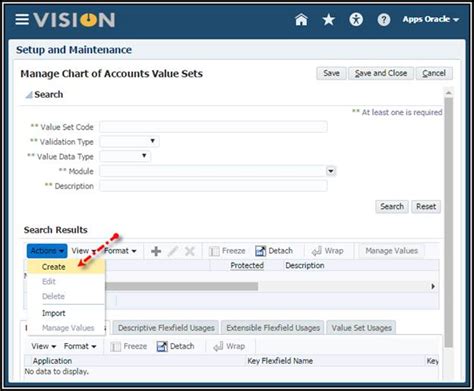 Oracle Applications Creating Value Sets In Oracle Fusion Applications