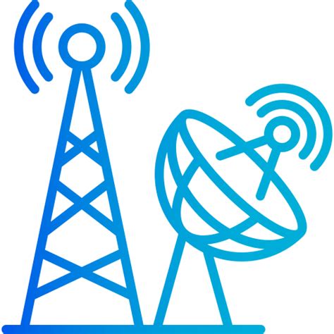 Telecommunication Generic Gradient Outline Icon